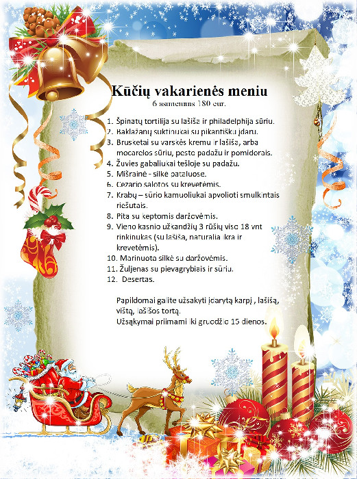 Kūčių meniu :: OLGOS UŽKANDŽIAI